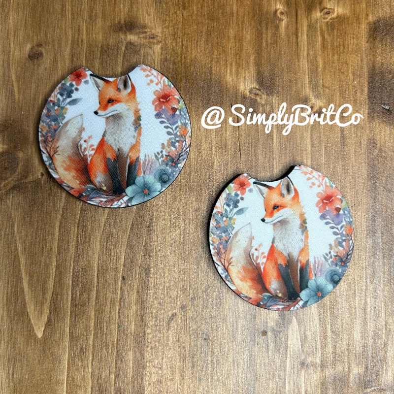 Fox Coaster - Etsy