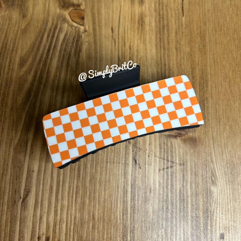 Orange Hair Clips - Etsy