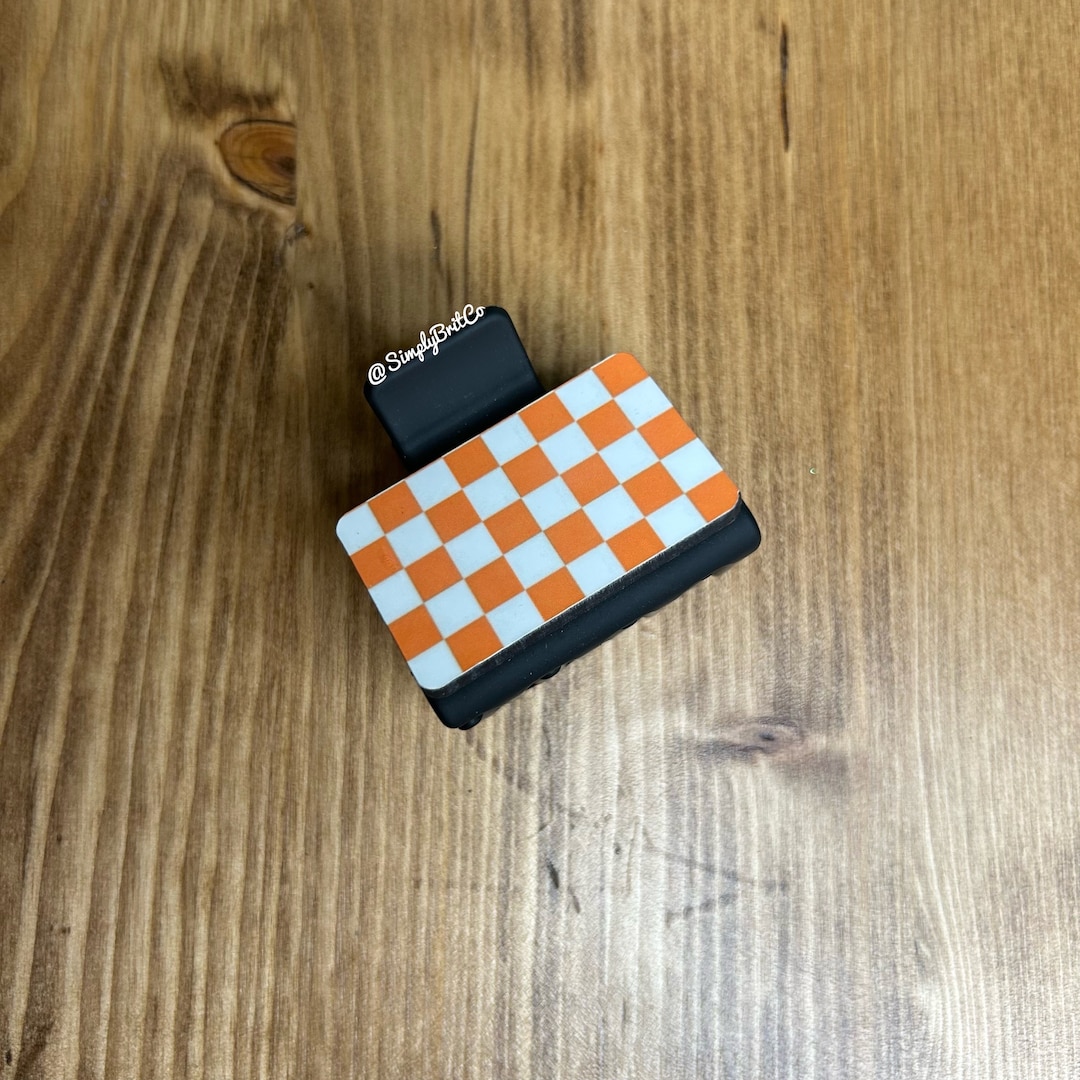 TN Plaid Hair Claw Clip | Claw Clip | Gift for Her | Mothers Day Gift ...
