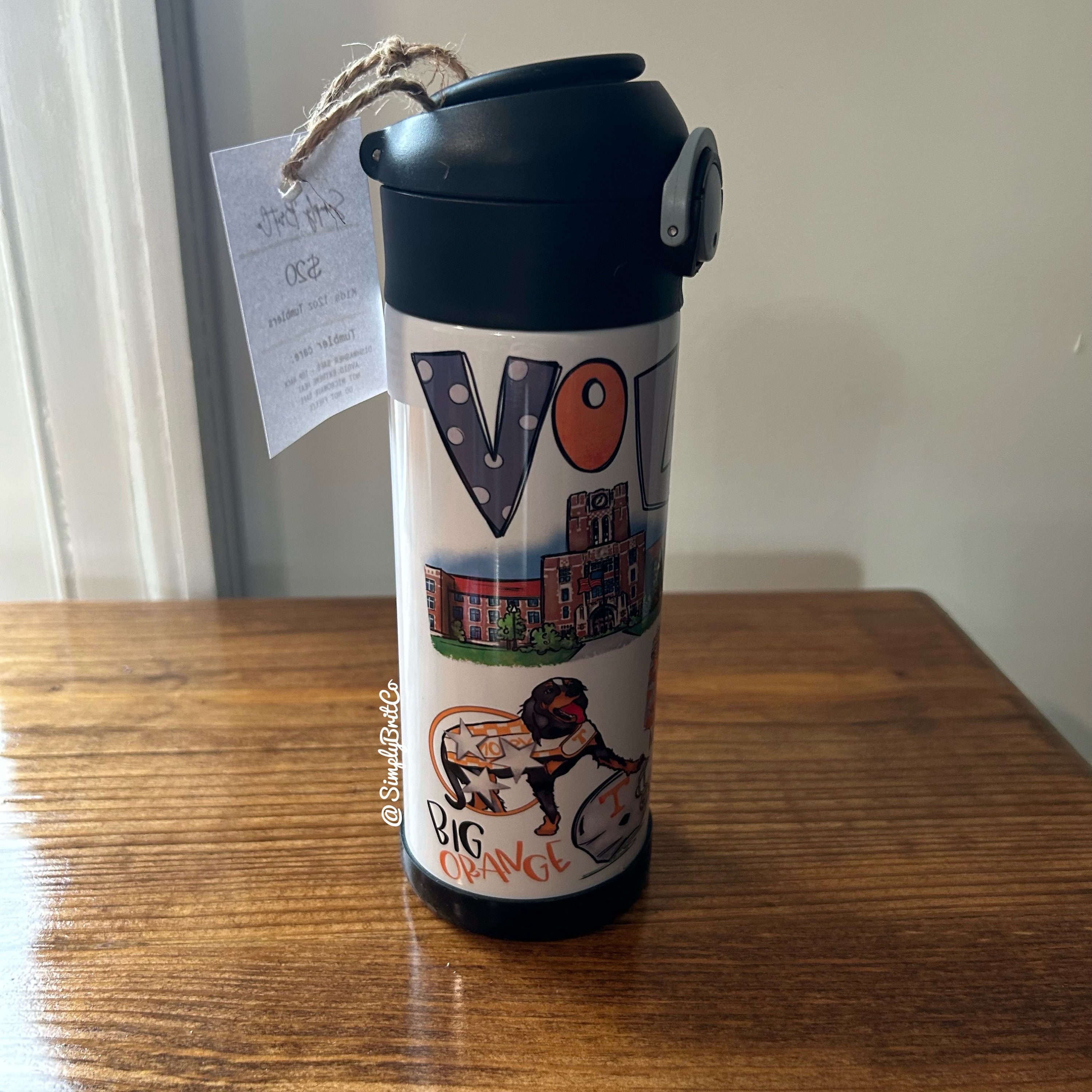 TN VOLS Kids Tumbler TN Kids Gift for Tn Lover - Etsy