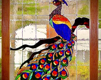 Oak Tree Stained Glass - Etsy