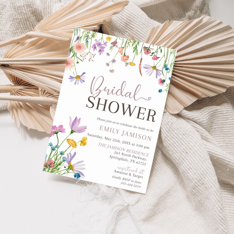 Meadow Invitation - Etsy