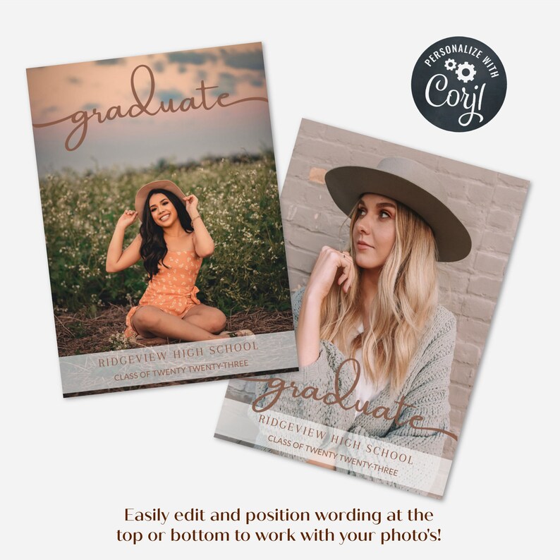 Boho Graduation Party Invitation Template, Boho Graduation Party ...