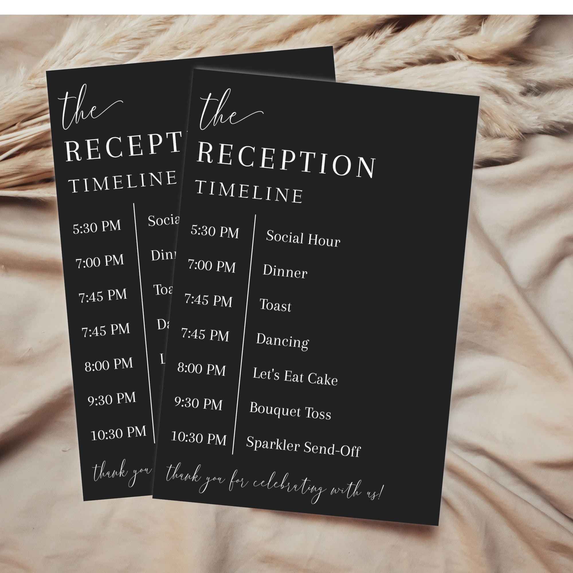 Reception Timeline Guide Wedding Reception Timeline: How To Outline