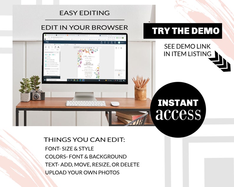 Wildflower Baby Shower Game, Guess Who Said It, Editable Baby Shower ...