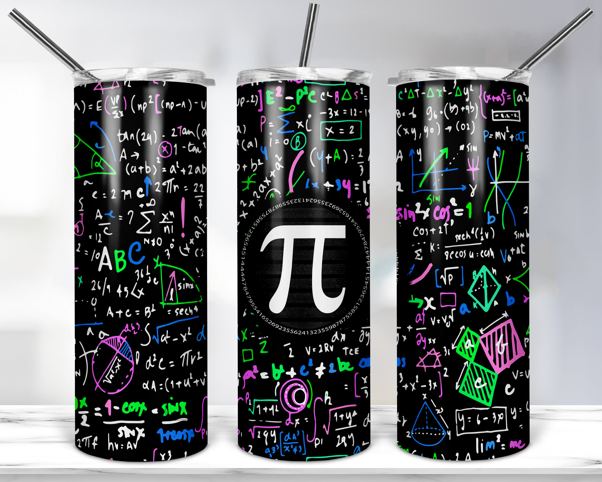 Math Education Teacher Math Tumbler Design 20oz Skinny - Etsy