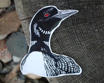 Loon Sticker - Etsy