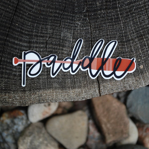Paddle Decal - Etsy