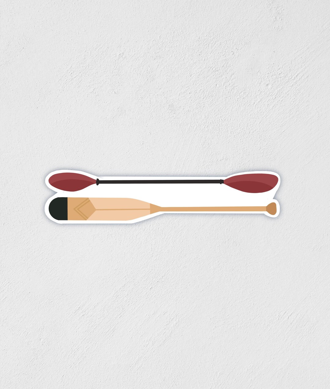 Paddle and Ore Sticker | Waterproof Sticker | Laptop Decal | Outdoorsy ...