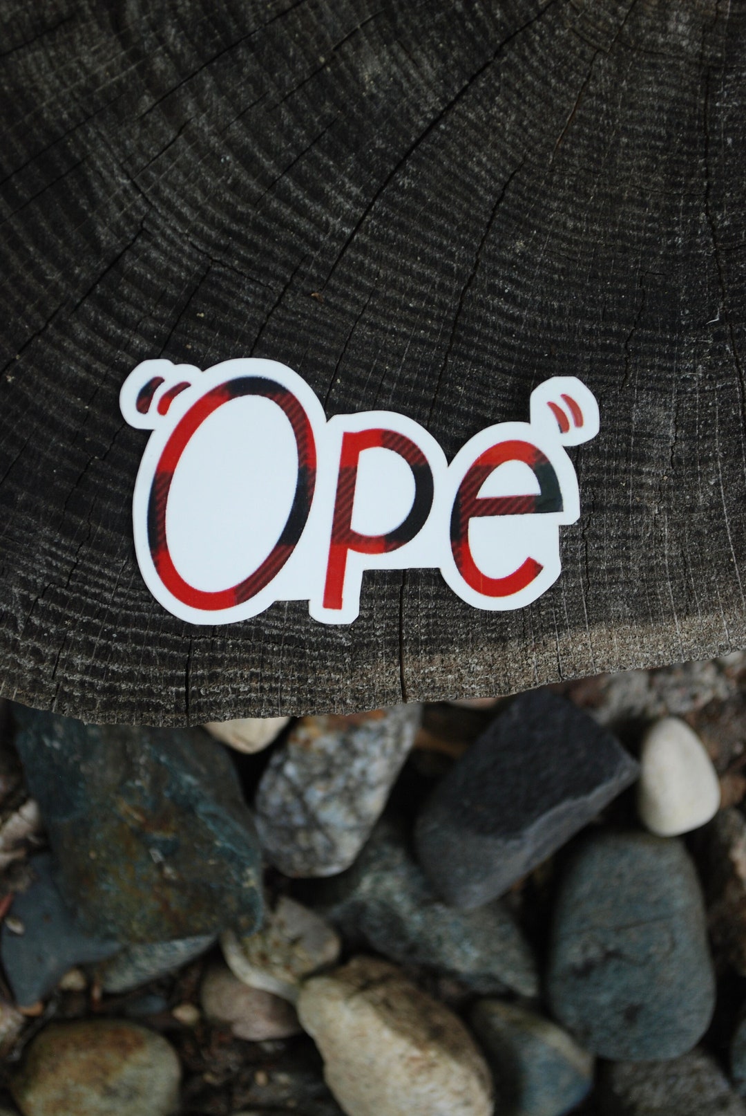 Ope Sticker Waterproof Decal Midwest Sticker Water Bottle Label Funny ...