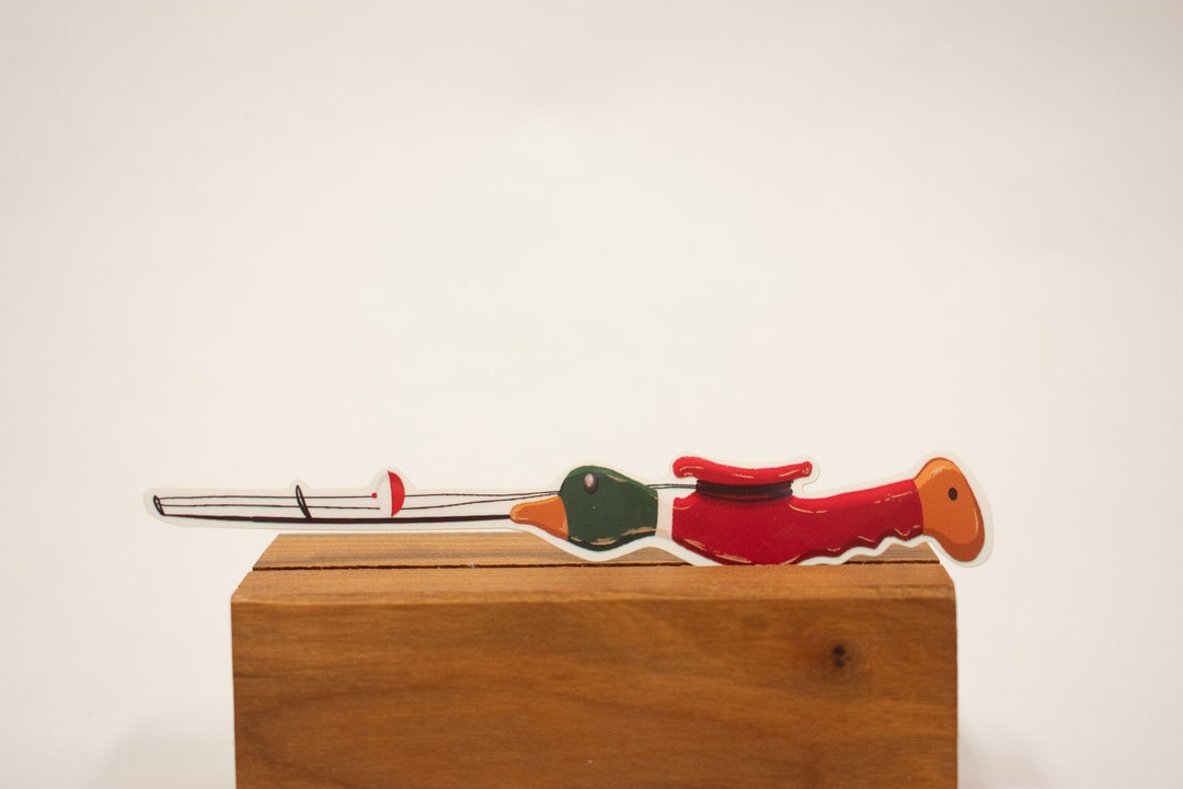 Green Hornet Fishing Pole Sticker Grumpy Old Men Sticker Fishing Decal ...