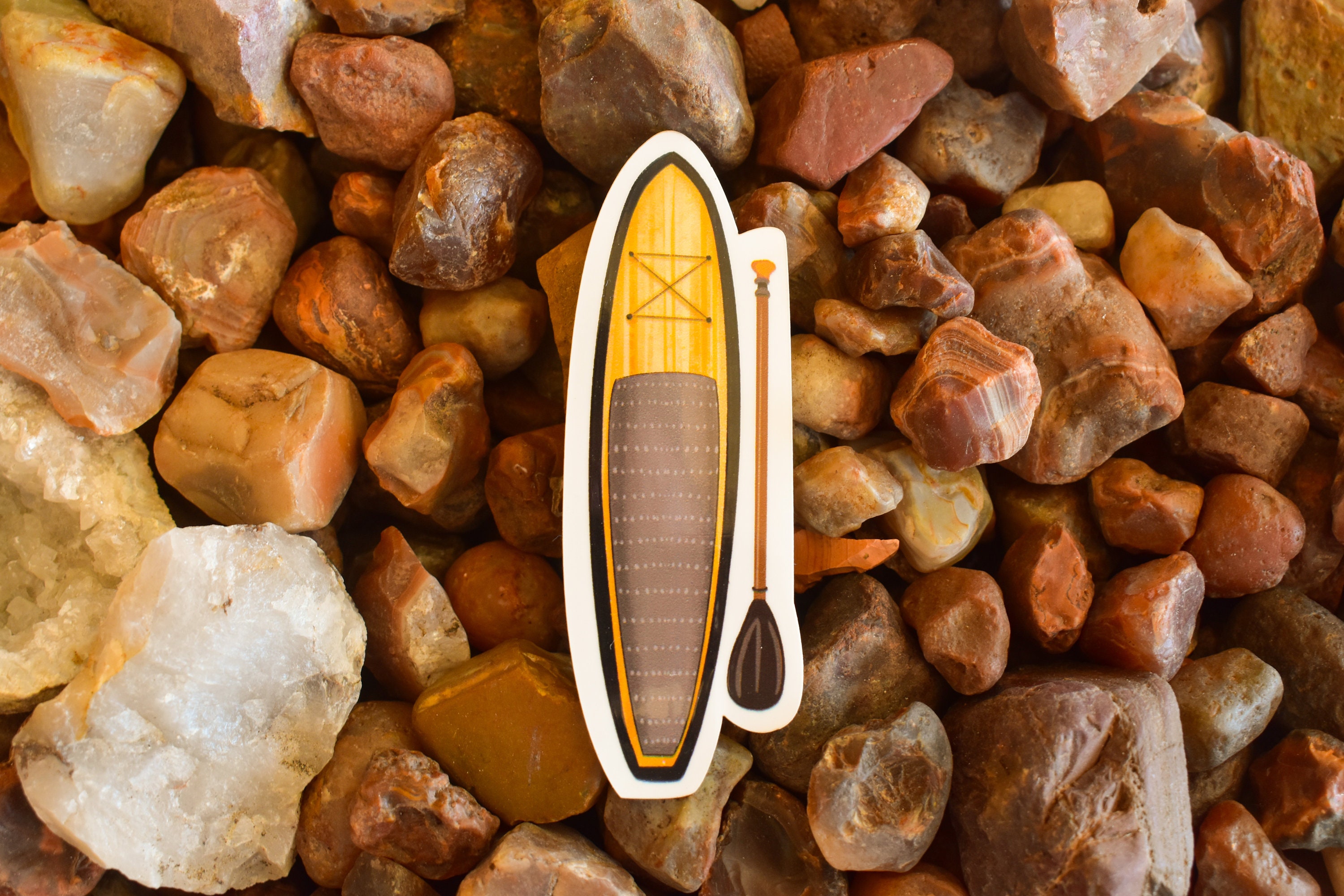 Paddle Board Sticker Waterproof Sticker Paddle Boarding Decal Lake Life ...