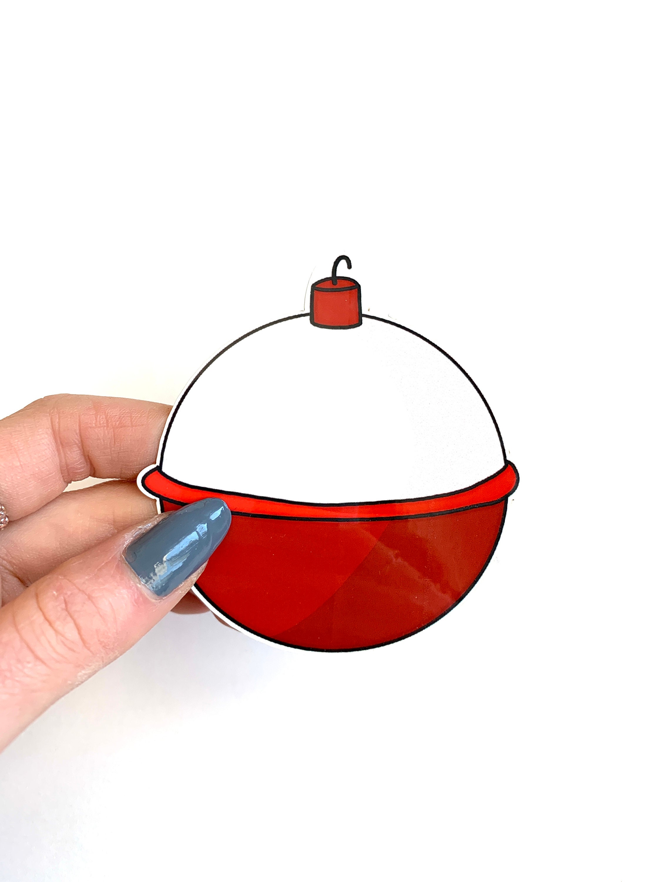 Large Bobber Sticker Waterproof Sticker Bobber Sticker - Etsy