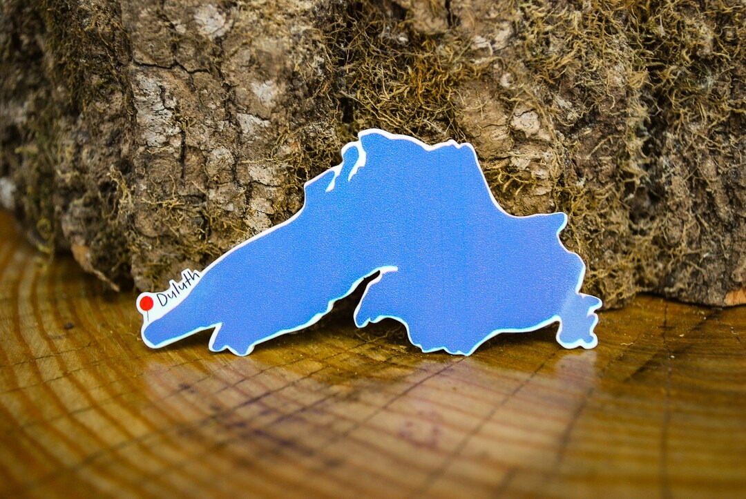 Lake Superior Duluth Minnesota Sticker MN Decal Waterproof Sticker ...