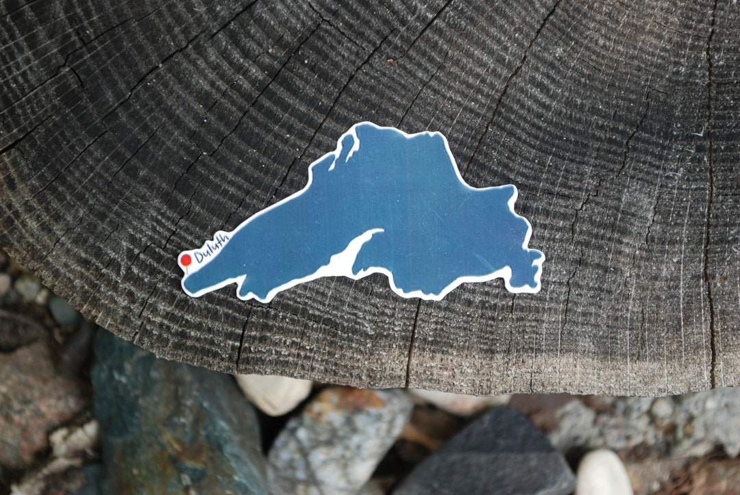 Lake Superior Sticker Duluth Decal Duluth MN Sticker Waterproof Sticker ...