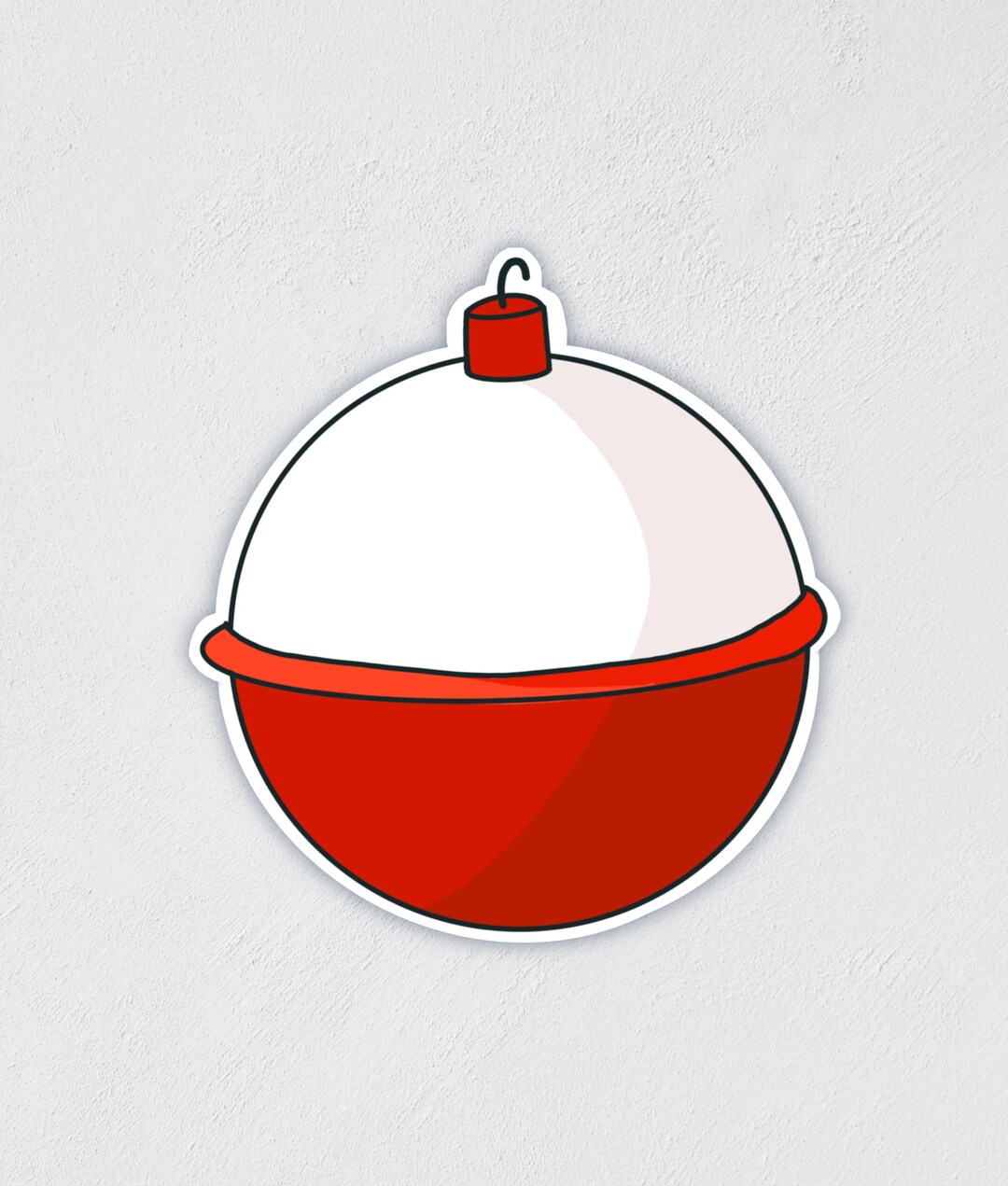 Large Bobber Sticker | Waterproof Sticker | Bobber Decal | Laptop ...