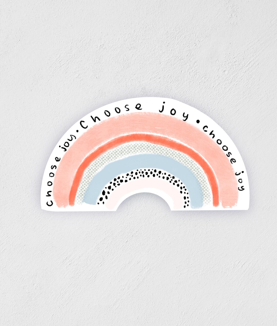 Rainbow Sticker | Choose Joy Sticker | Inspirational Decal | Laptop ...