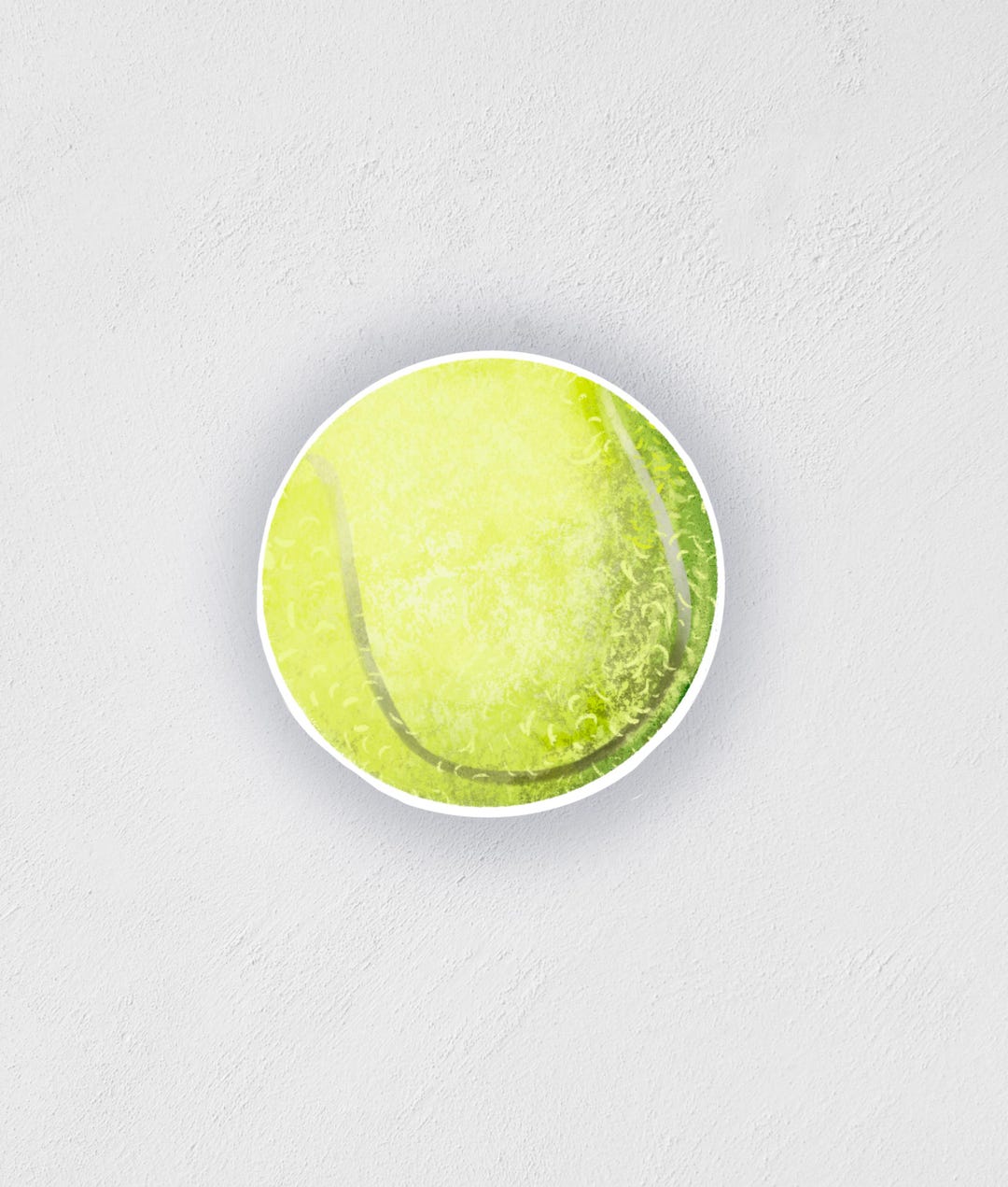 Tennis Ball Sticker | Waterproof Sticker | Sports Decal | Laptop Decal ...