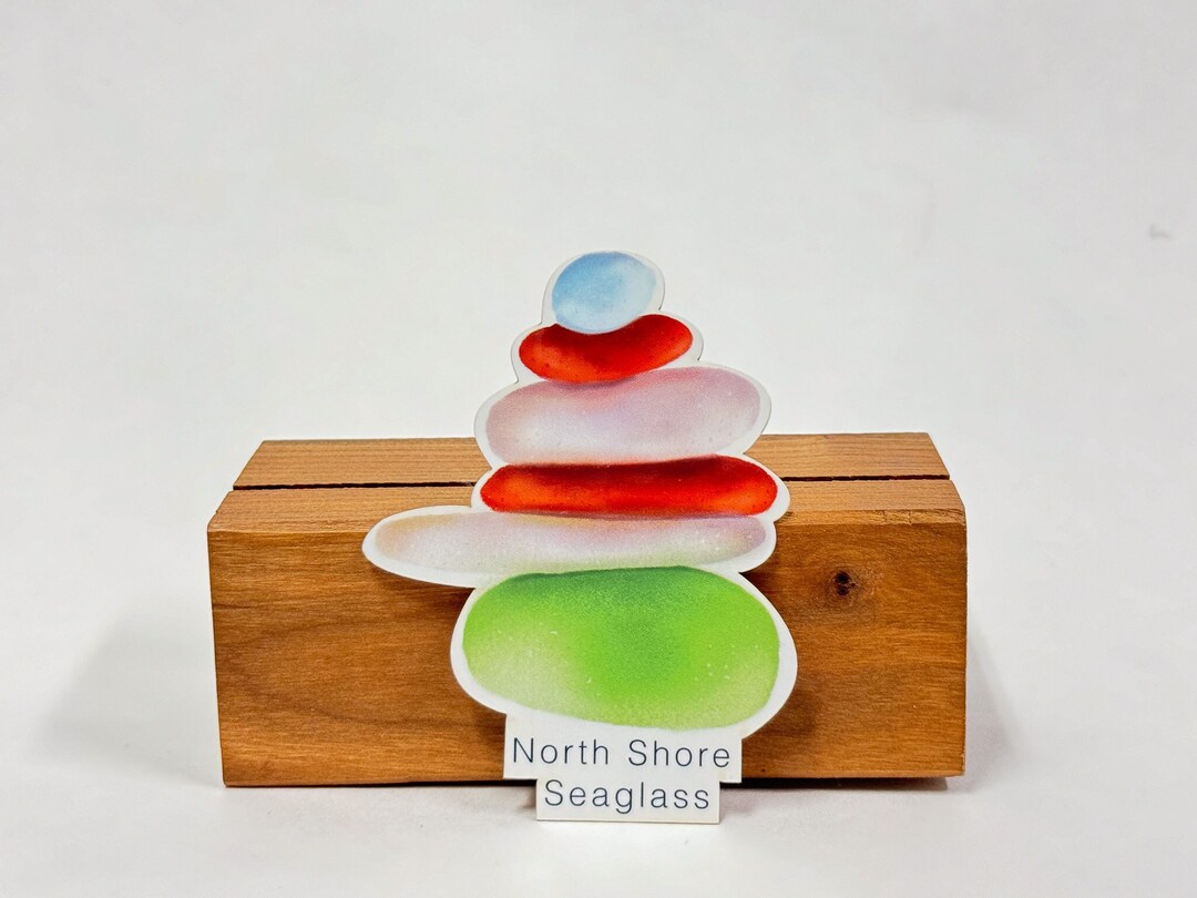 North Shore Seaglass Sticker | Waterproof | Travel Sticker | Trendy ...