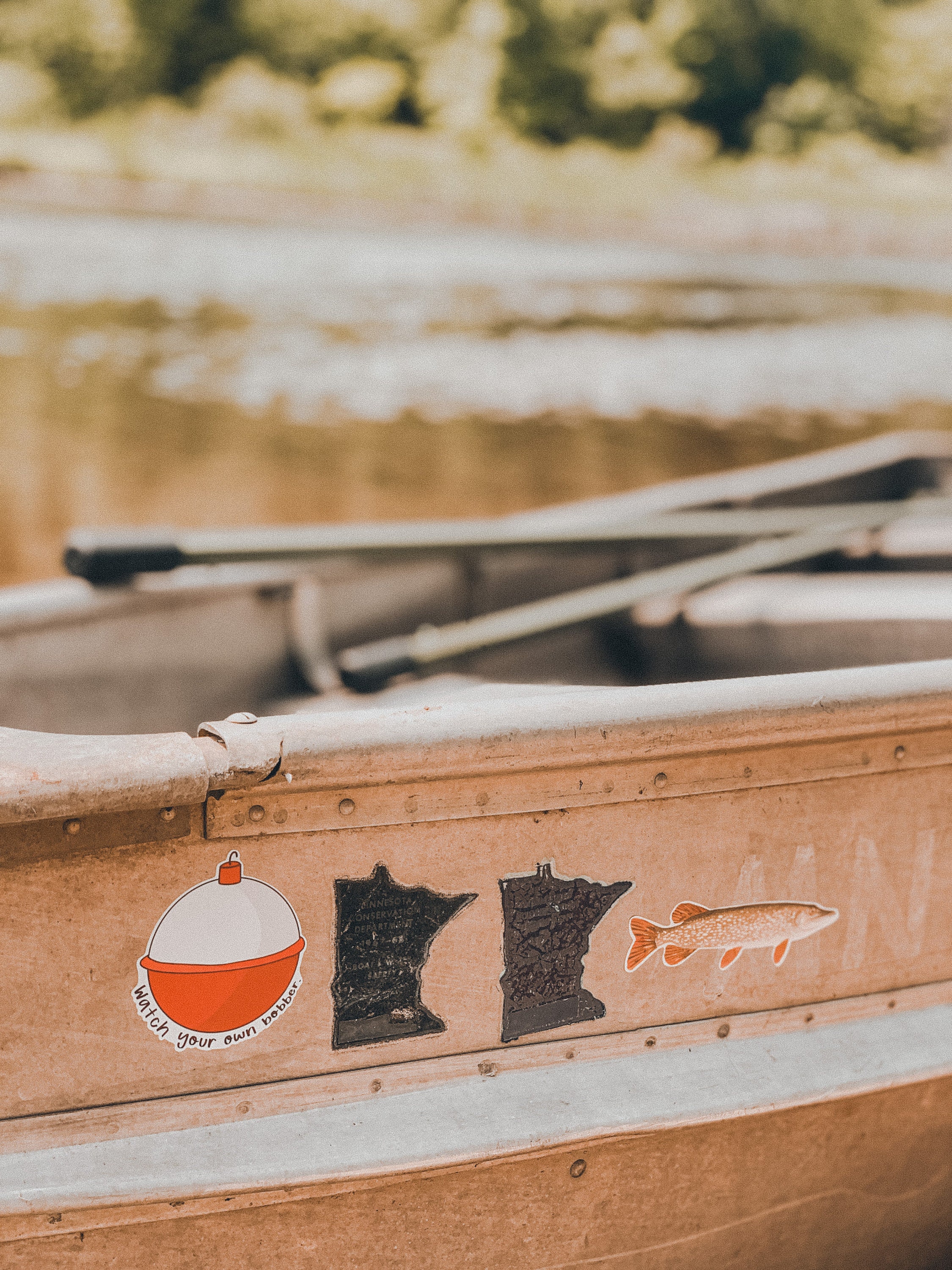 Spotted Musky Sticker Fish Decal Waterproof Sticker - Etsy