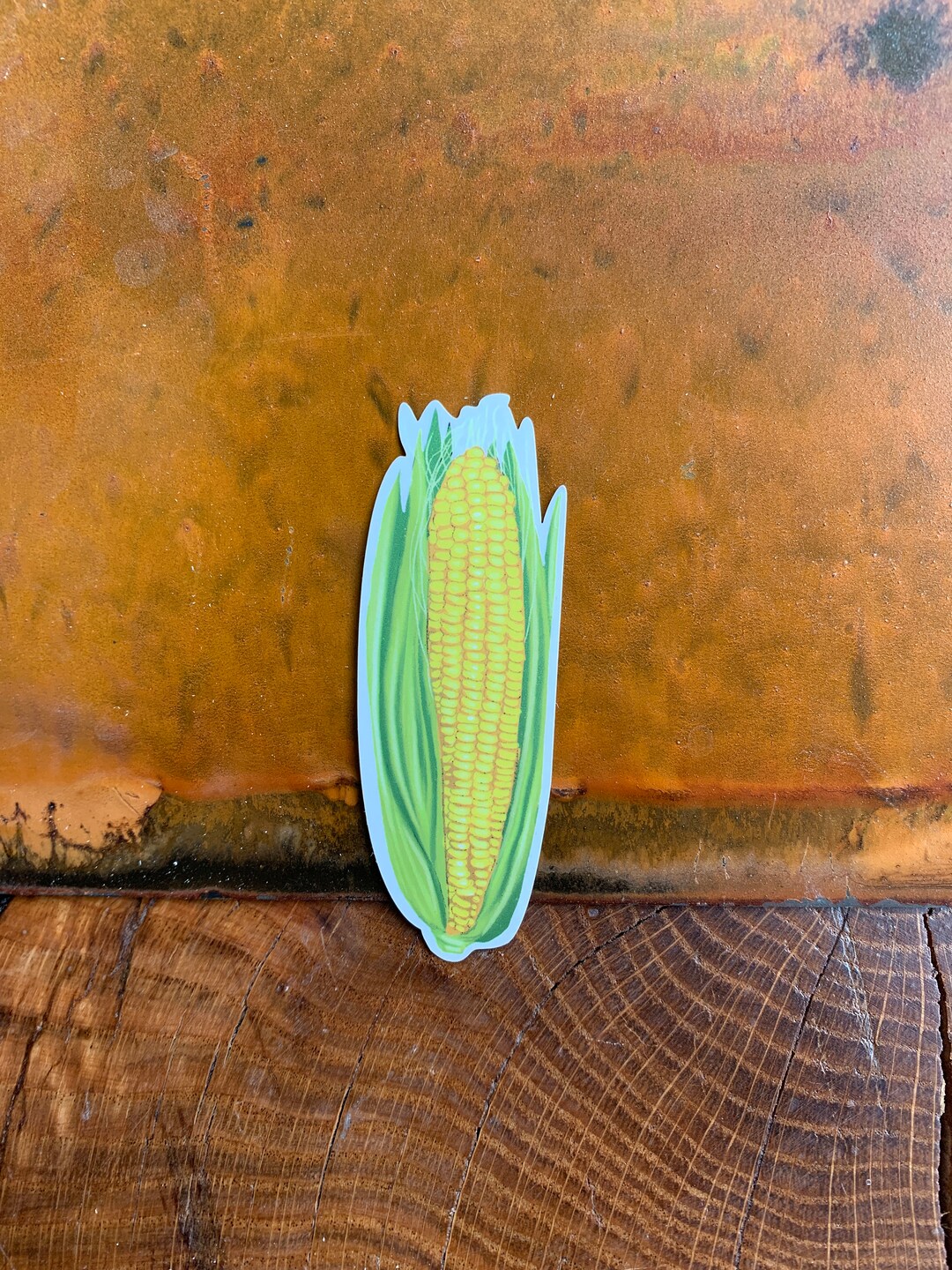 Corn on the Cob Sticker | Farming Decal | Waterproof Sticker | Laptop ...