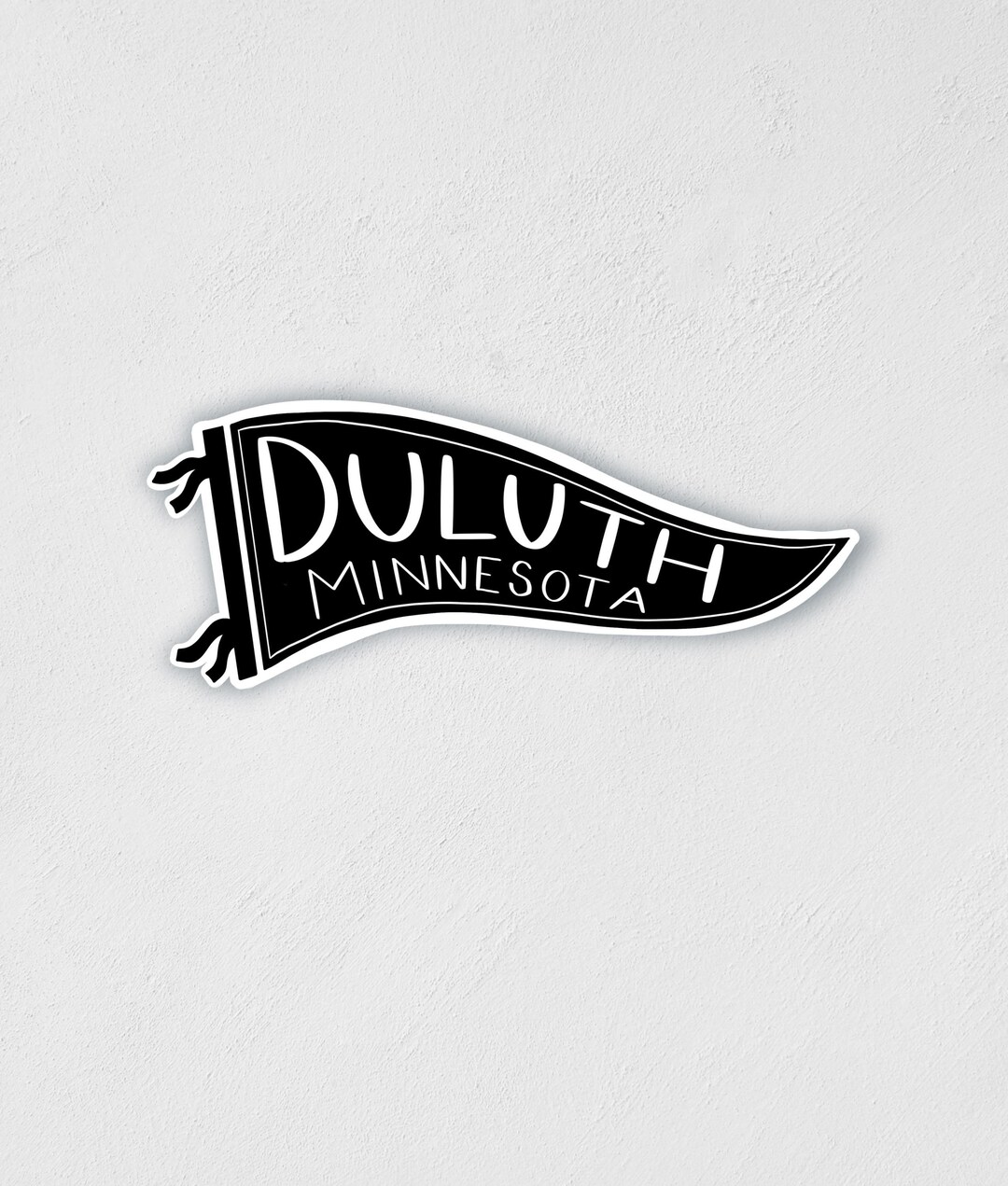 Duluth Minnesota Flag Sticker: Waterproof Decal, Travel Souvenir - Etsy