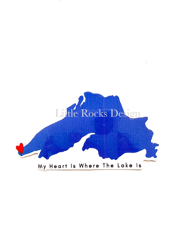 Lake Superior Sticker Lake Sticker North Shore Decal Waterproof Sticker ...