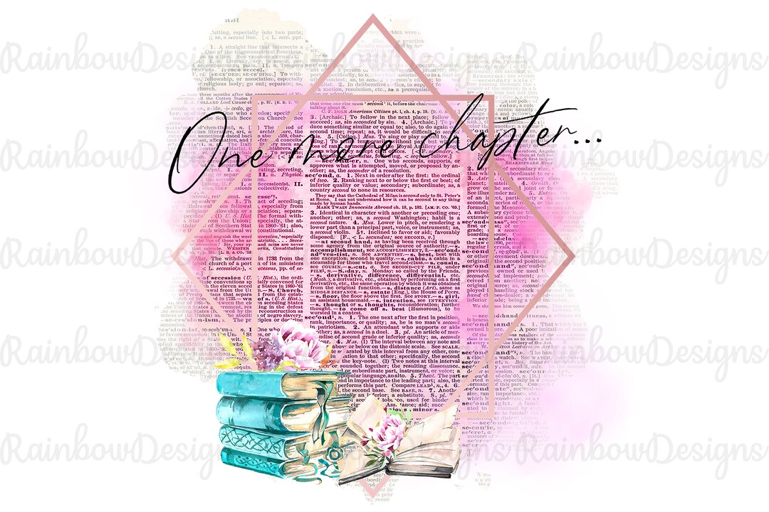 Reading Lover PNG Rose Gold Geometric Frame Pink Book - Etsy