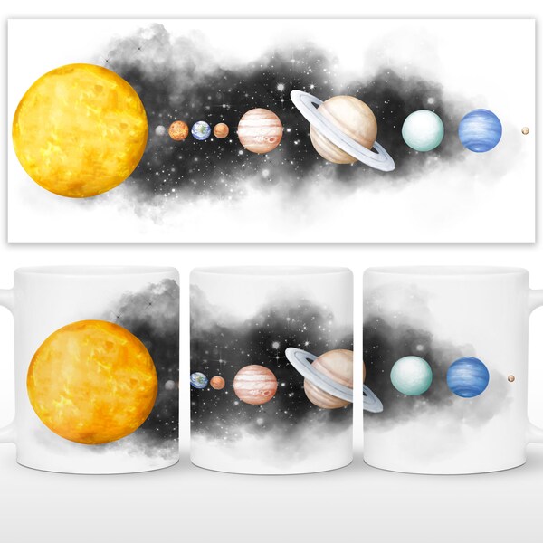 Solar System Svg - Etsy