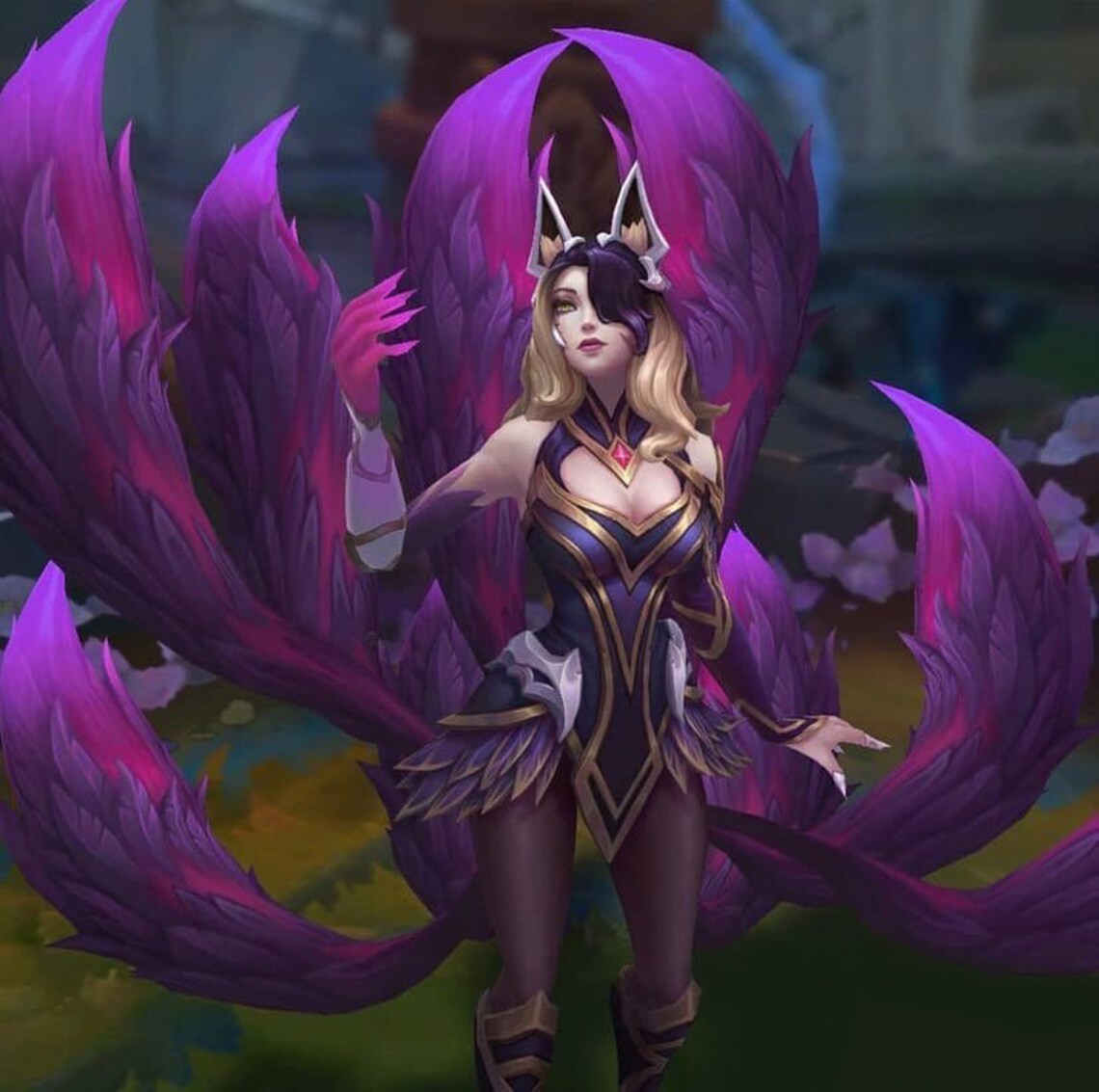 Pre Order Coven Ahri Cosplay Costume From League Of Legends Etsy