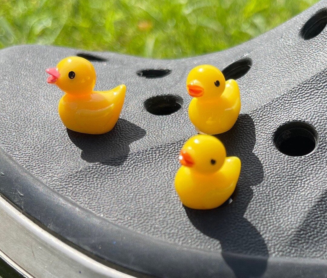 Mini Duck Cr0c Charm - Etsy