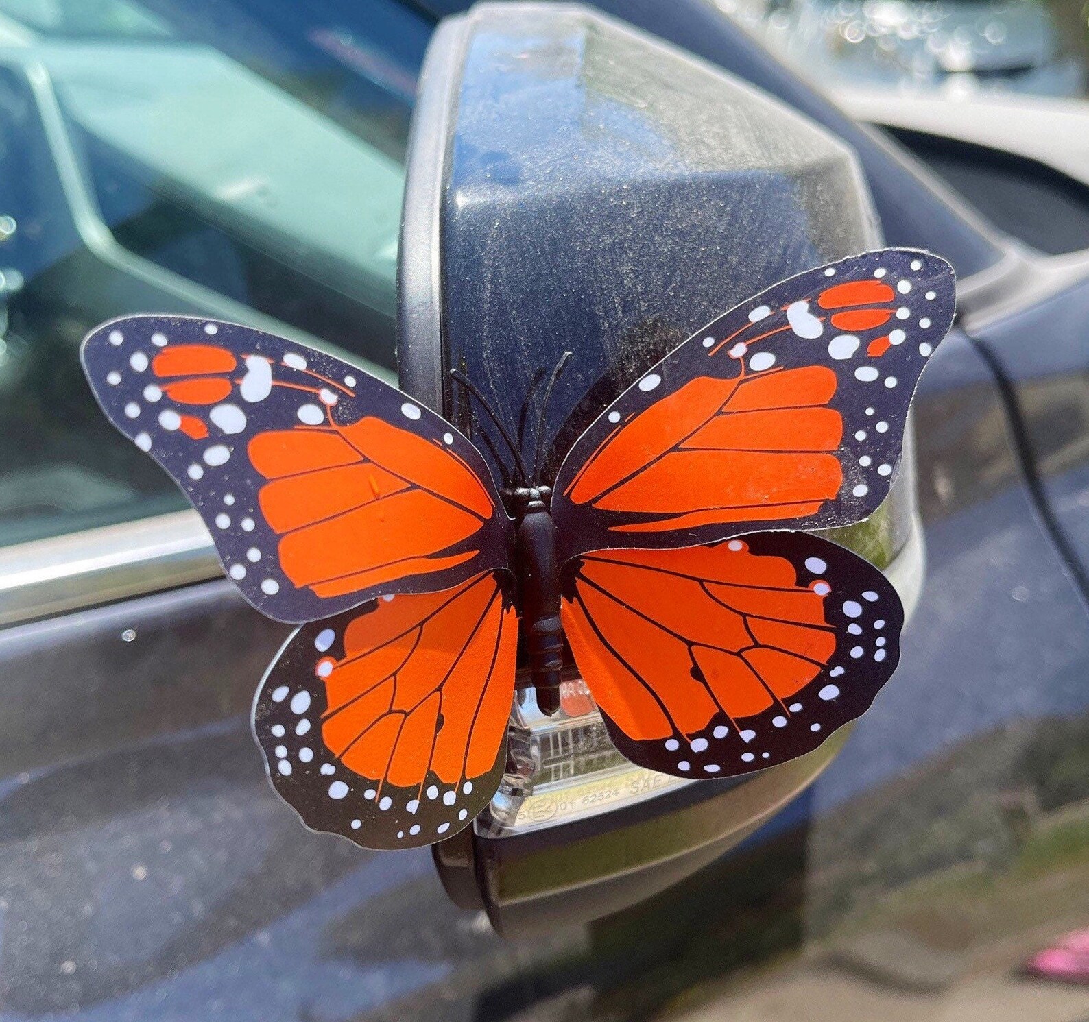 Butterfly Car Decoration Monarch - Etsy
