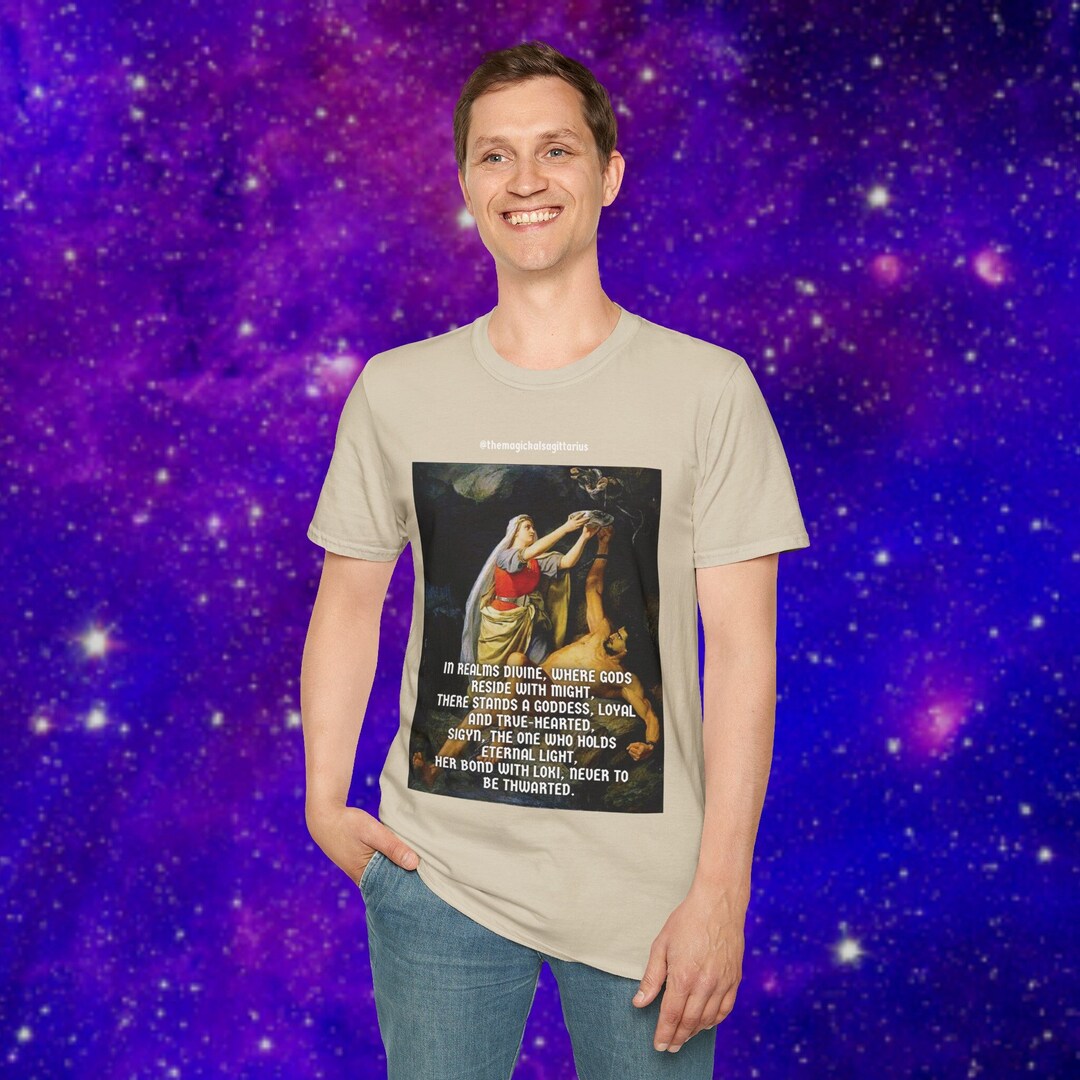 Loki & Sigyn-poem Graphic T-shirt - Etsy