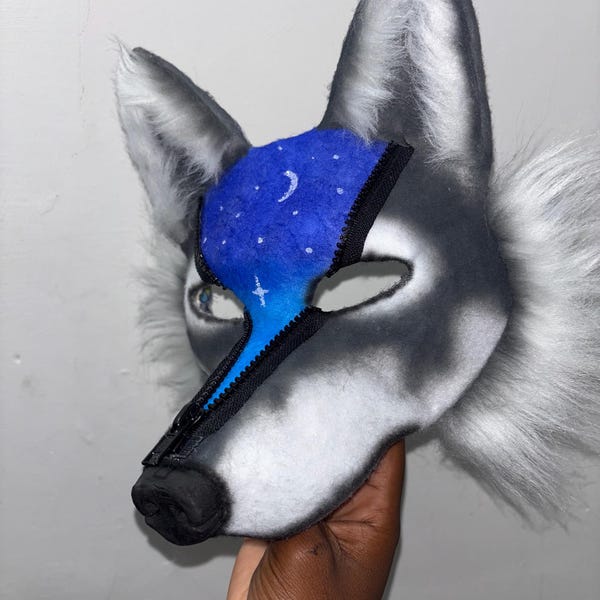 Realistic Therian Mask - Etsy