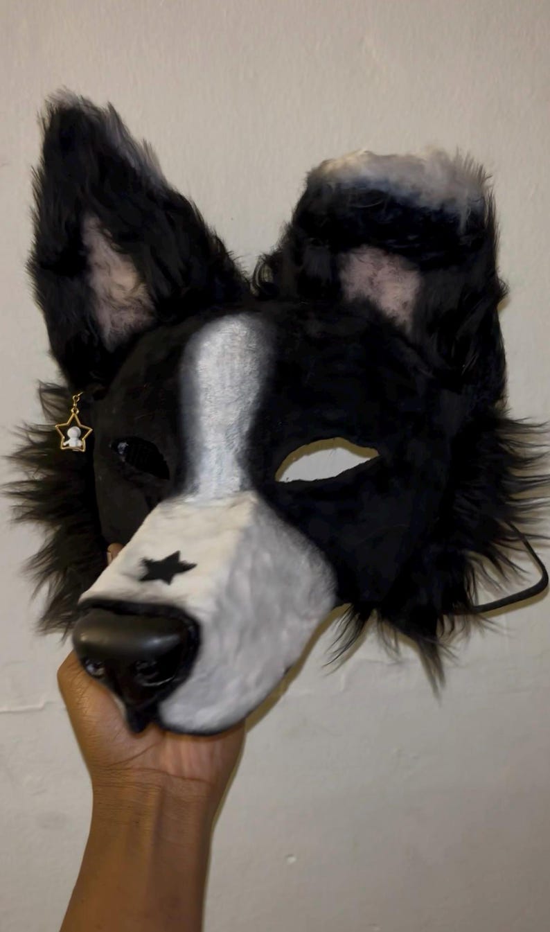 Custom Animal Mask Commission | Handmade Realistic Faux Fur Mask ...