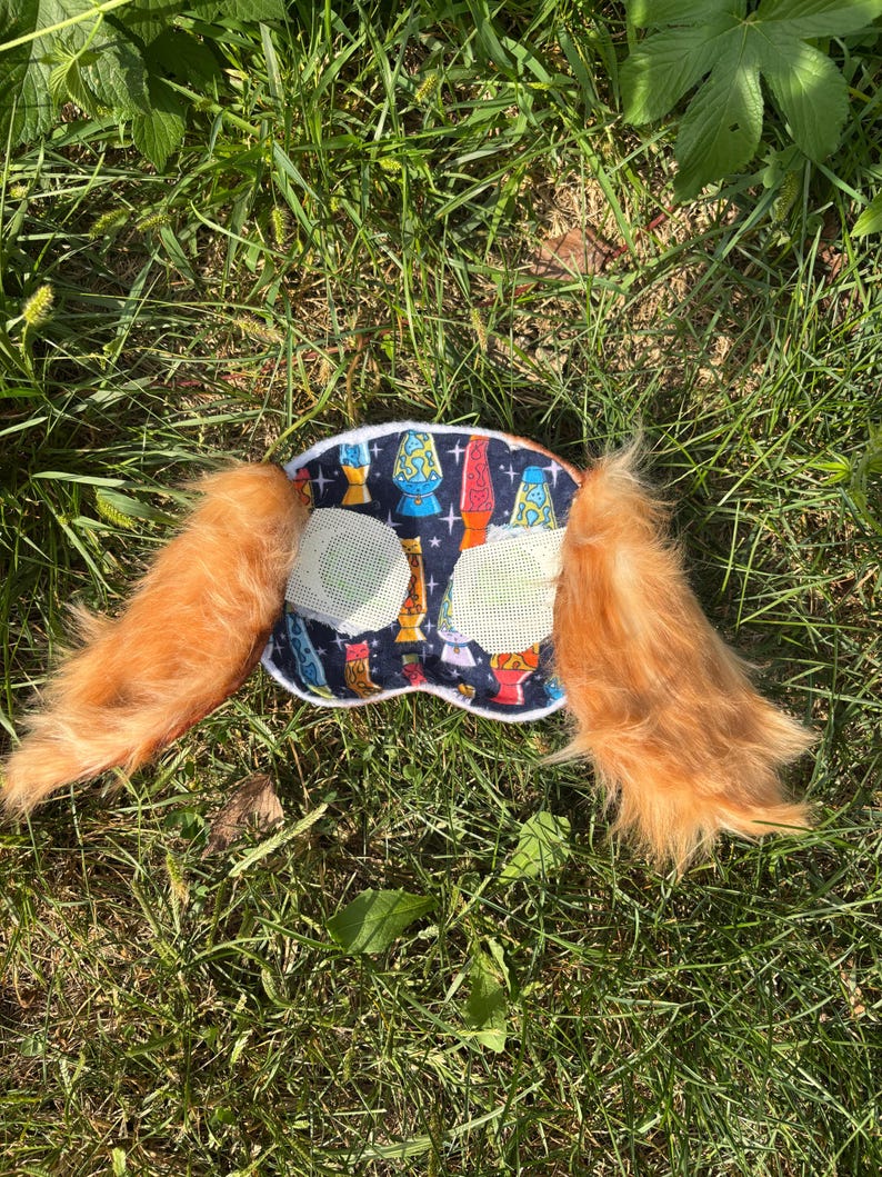 Custom Lop Bunny Mask | Realistic Faux Fur Bunny Headpiece | Handmade ...