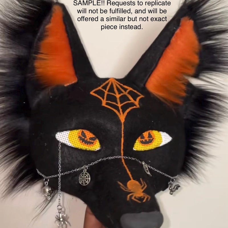 Therian Mask Fennec Fox - Etsy