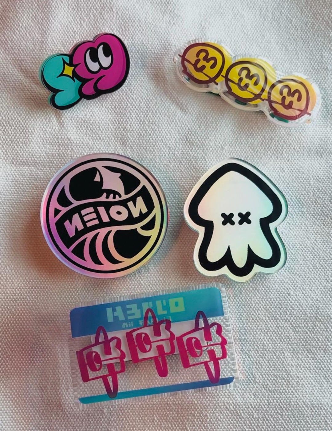 Splatoon Pins! - Etsy