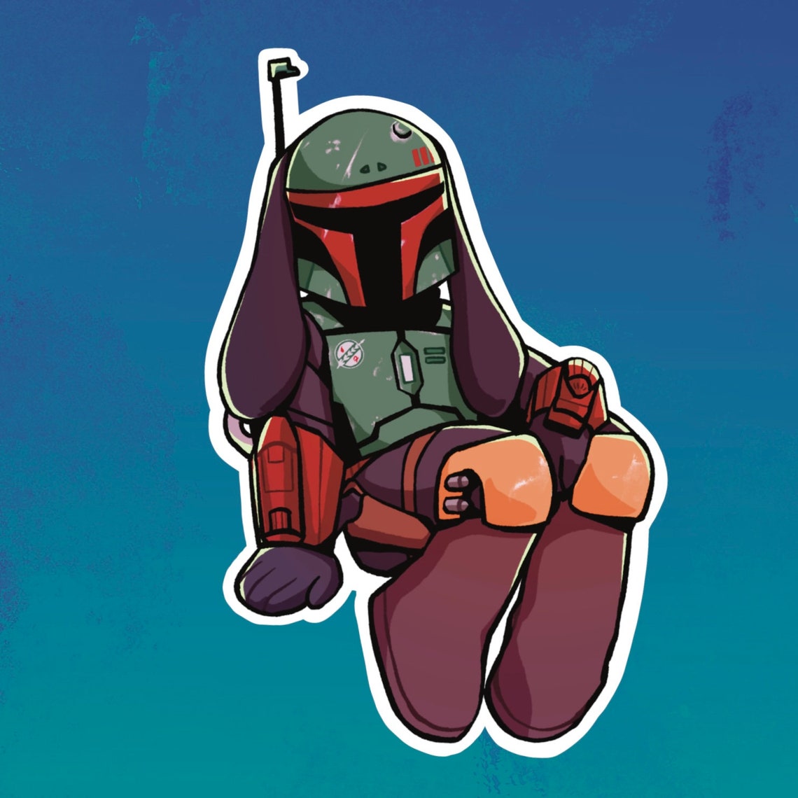 Mando Animal Friends Vinyl Stickers - Etsy