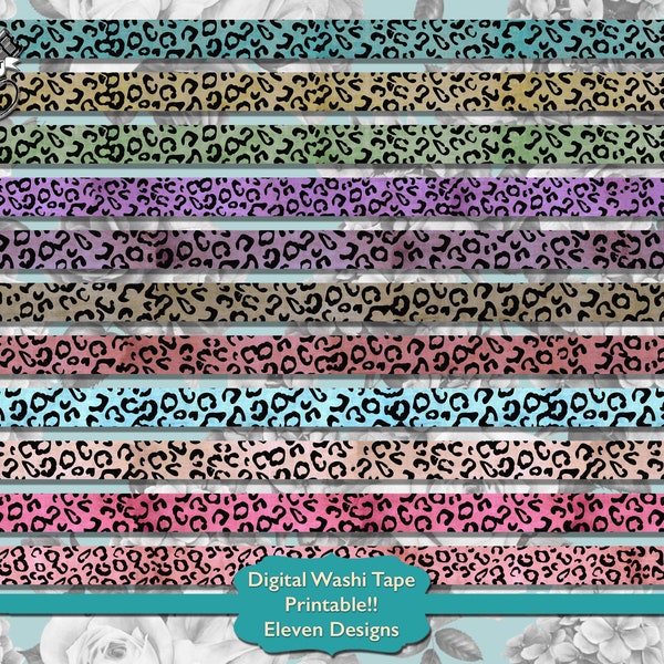 Animal Washi Tape - Etsy