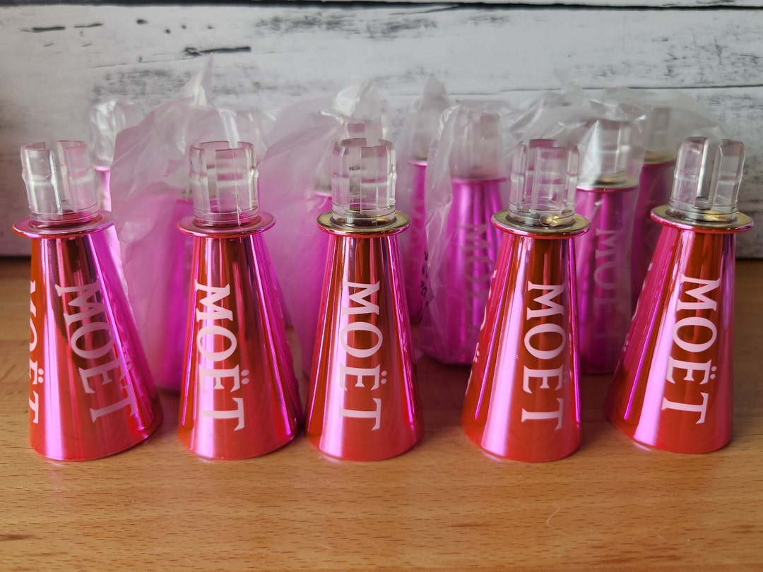 MC Champagne Pink Mini Sippers for 187ml Mini Moet Bottles - Etsy