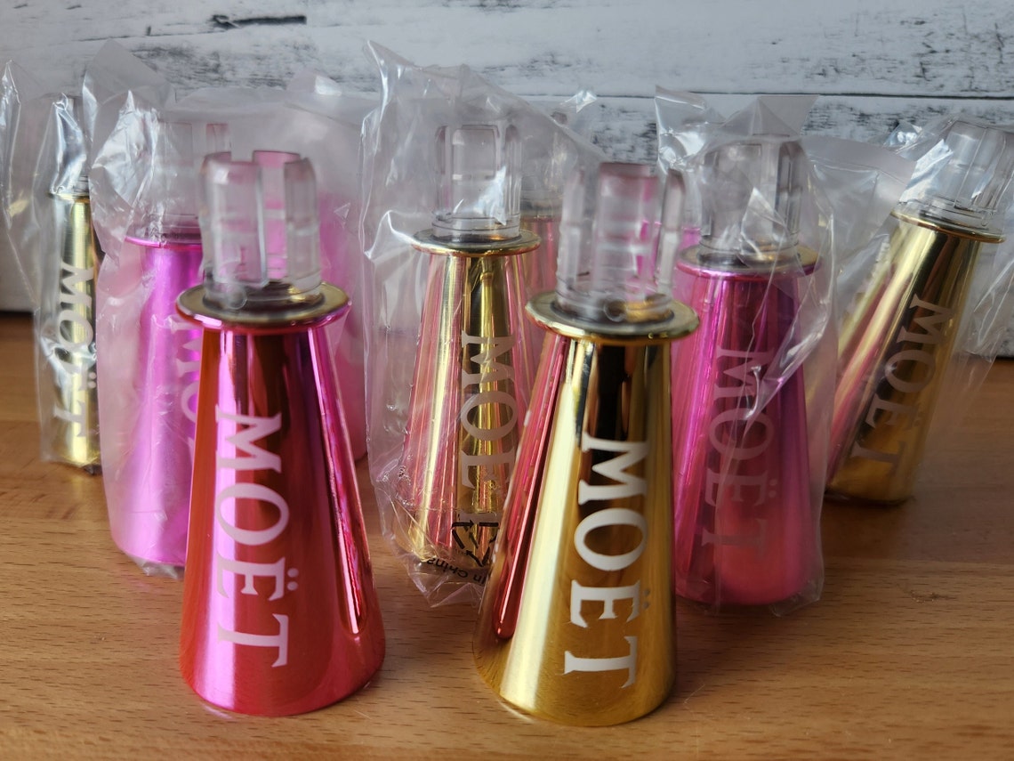 Moet & Chandon Champagne Pink Mini Sippers for 187ml Mini - Etsy