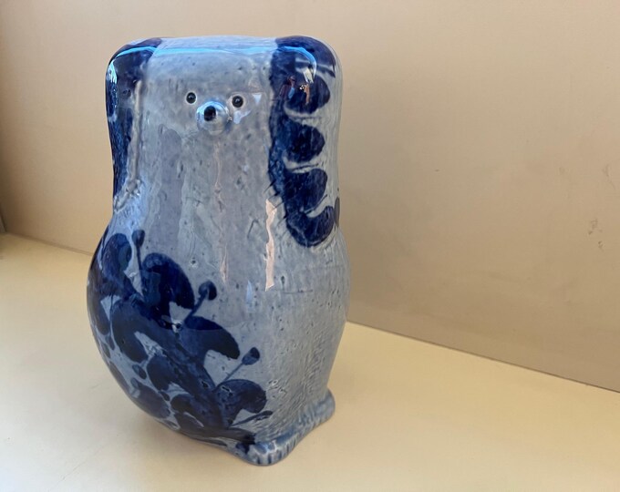 Lisa Larson Blue Poodle Dog Figurine - Gustavsberg Sweden - MCM Mid ...