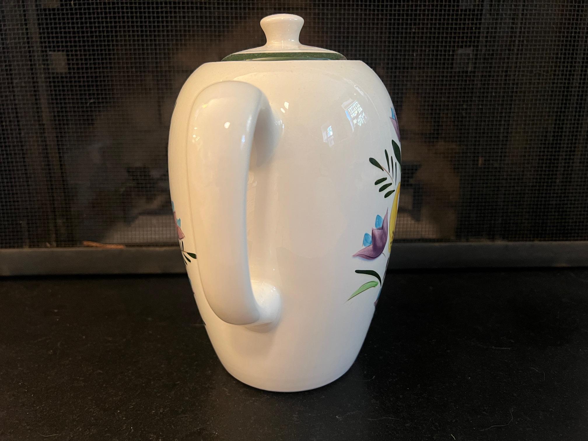 Vintage Stangl Pottery Country Garden Teapot - MCM - 8 Inches Tall - Etsy