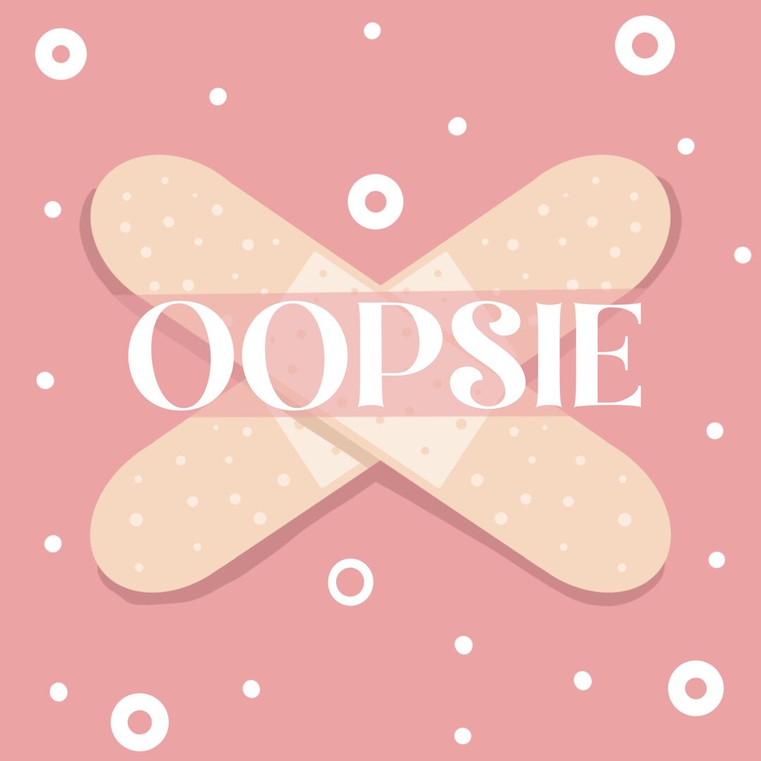 Oopsie Sticker Pack - Stickers, Oopsie Stickers, Oopsie Sticker, Oopsie ...