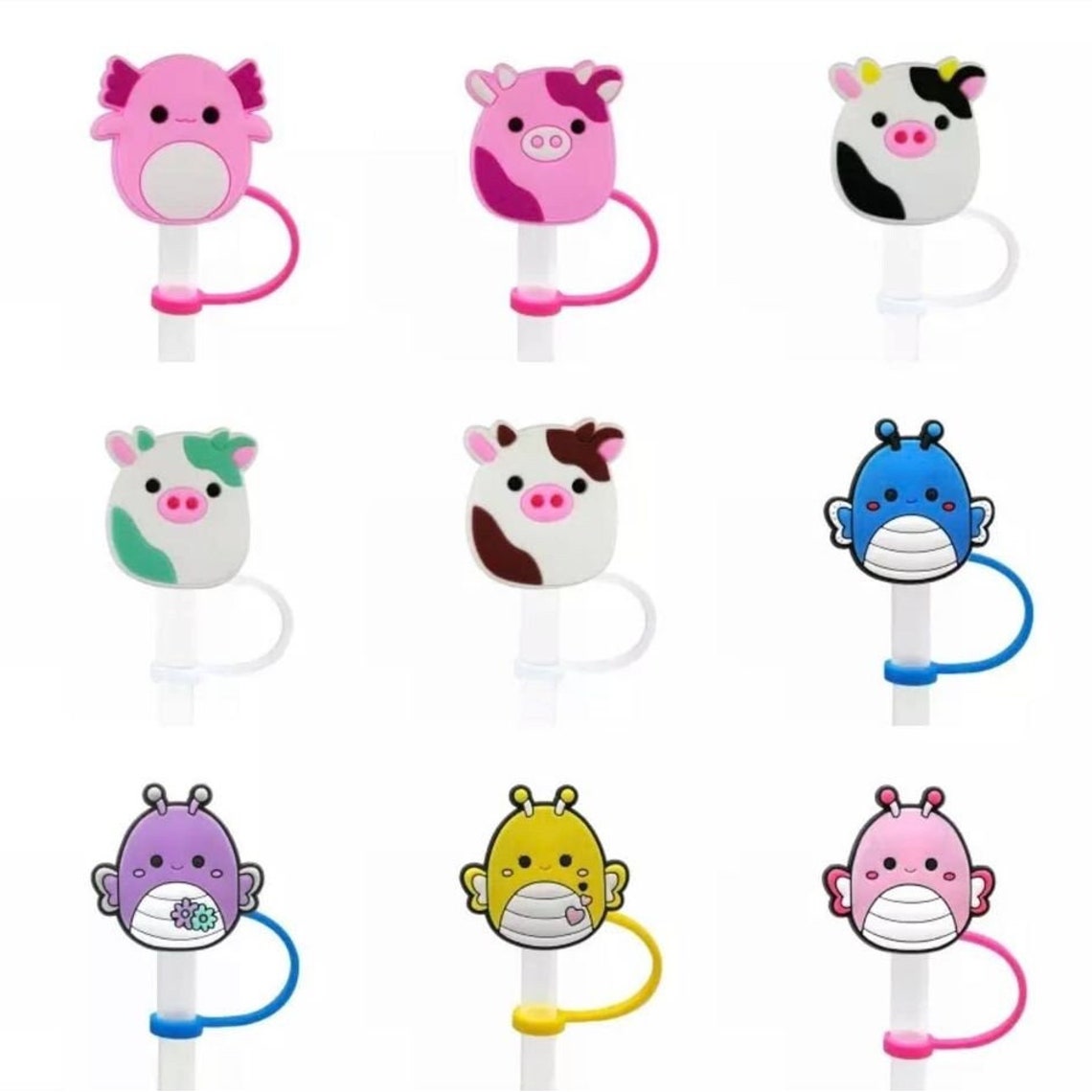 Squishmallow Squishy Straw Topper - Etsy