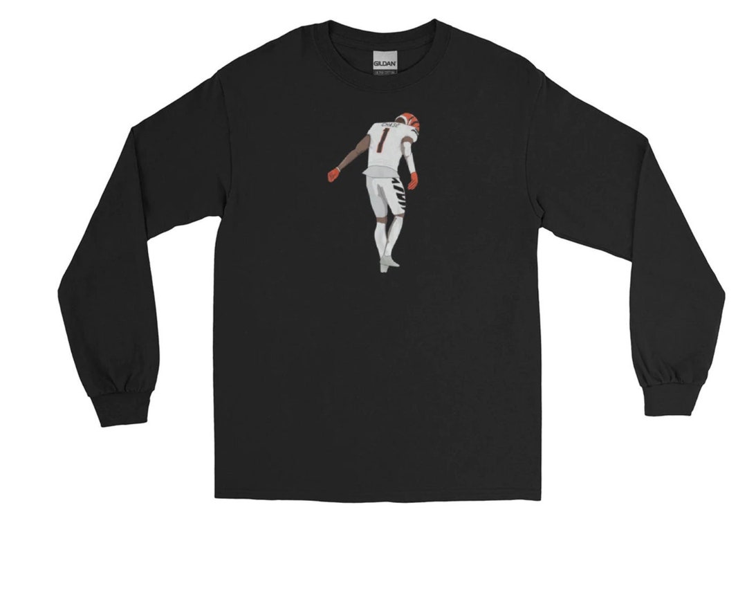 Bengals Jamarr Chase Griddy Longsleeve Shirt Etsy
