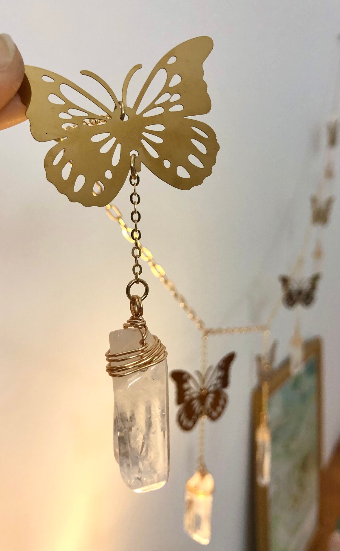 Wall Hangings/ Crystal Wall Hanging/ Wall Art/ Wall Banner/ - Etsy