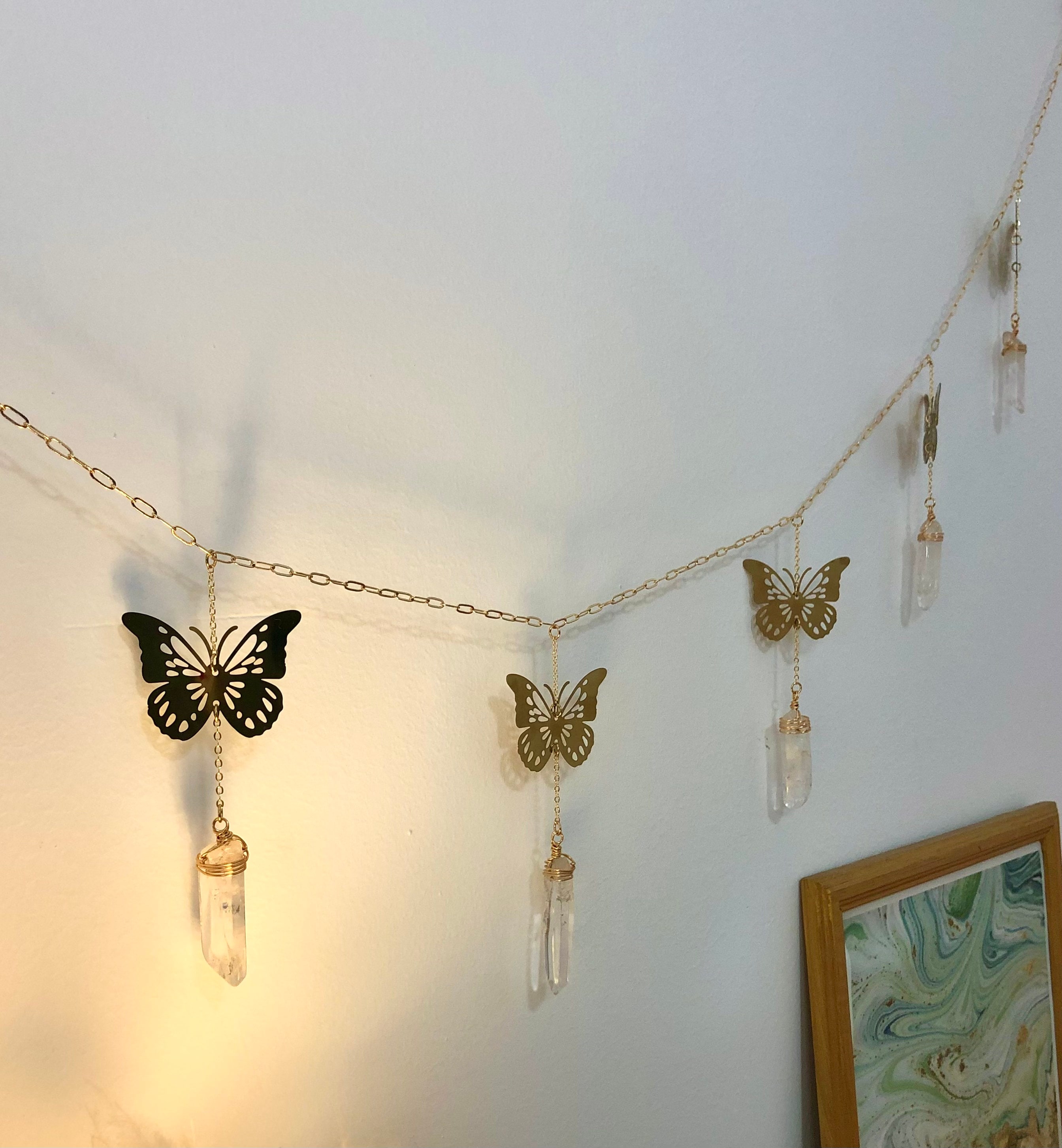 Wall Hangings/ Crystal Wall Hanging/ Wall Art/ Wall Banner/ | Etsy