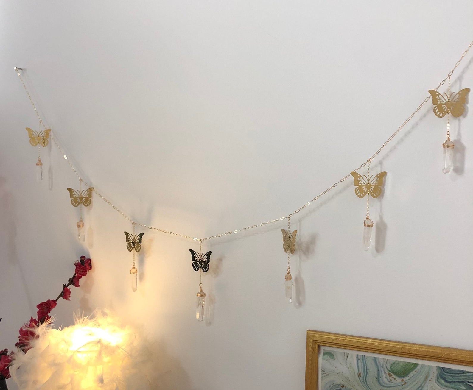 Wall Hangings/ Crystal Wall Hanging/ Wall Art/ Wall Banner/ | Etsy